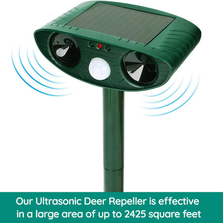 Infrared Solar Powered Animal Pest Repeller — Wrapango