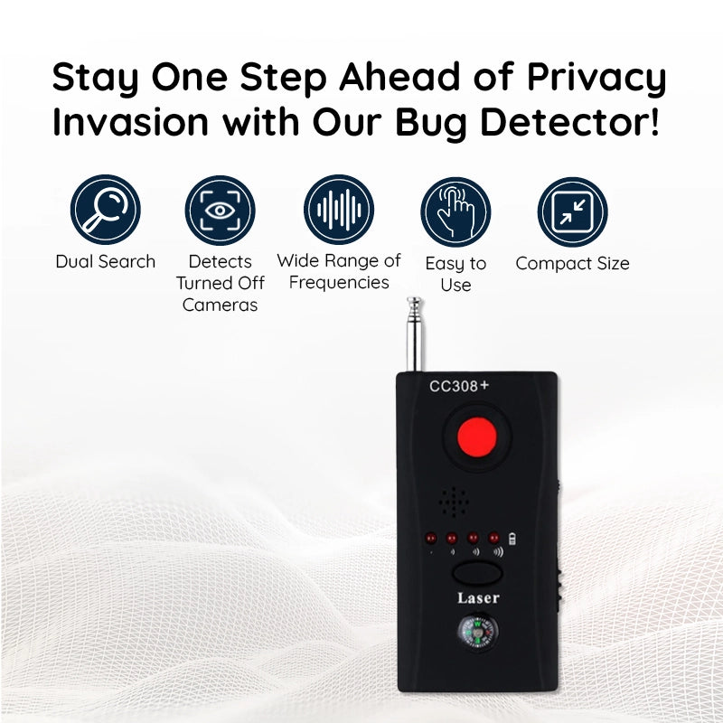 The Best Bug Detector - Hidden Camera and Microphones Detector — Wrapango