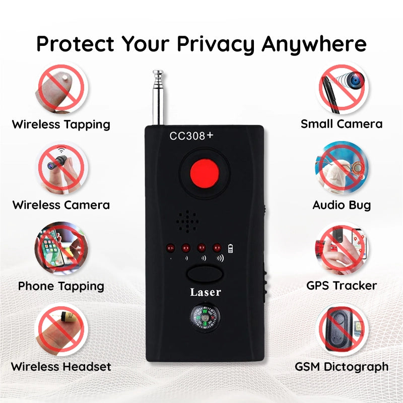 The Best Bug Detector - Hidden Camera and Microphones Detector — Wrapango
