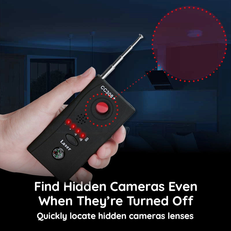 The Best Bug Detector - Hidden Camera and Microphones Detector — Wrapango