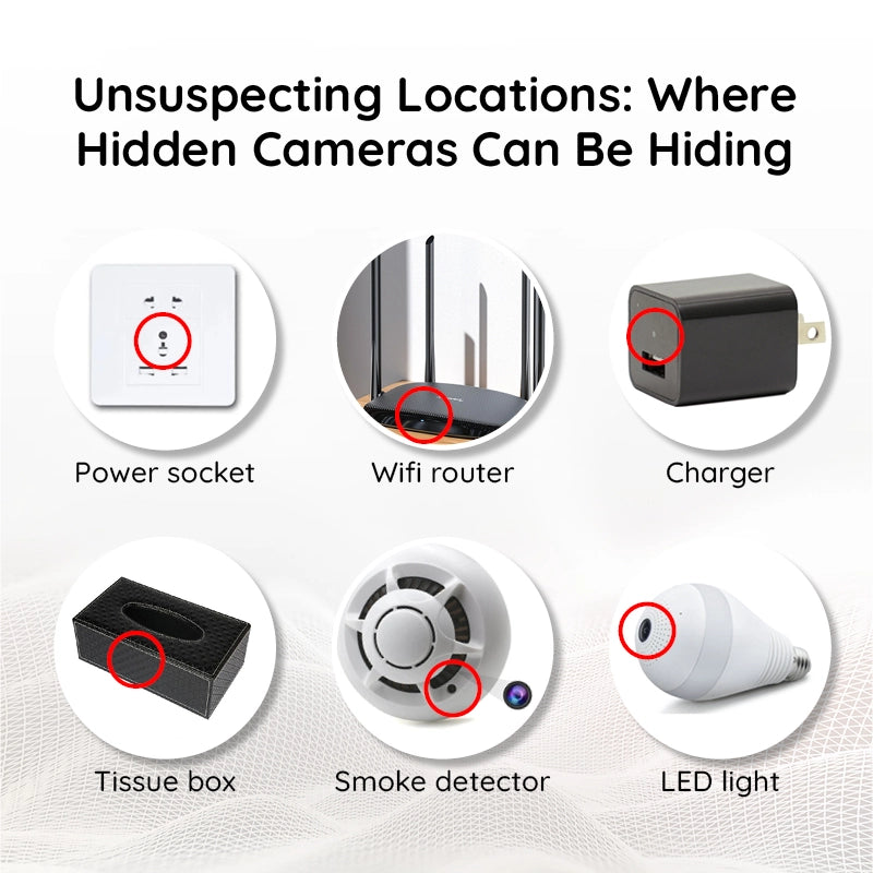 The Best Bug Detector - Hidden Camera and Microphones Detector — Wrapango