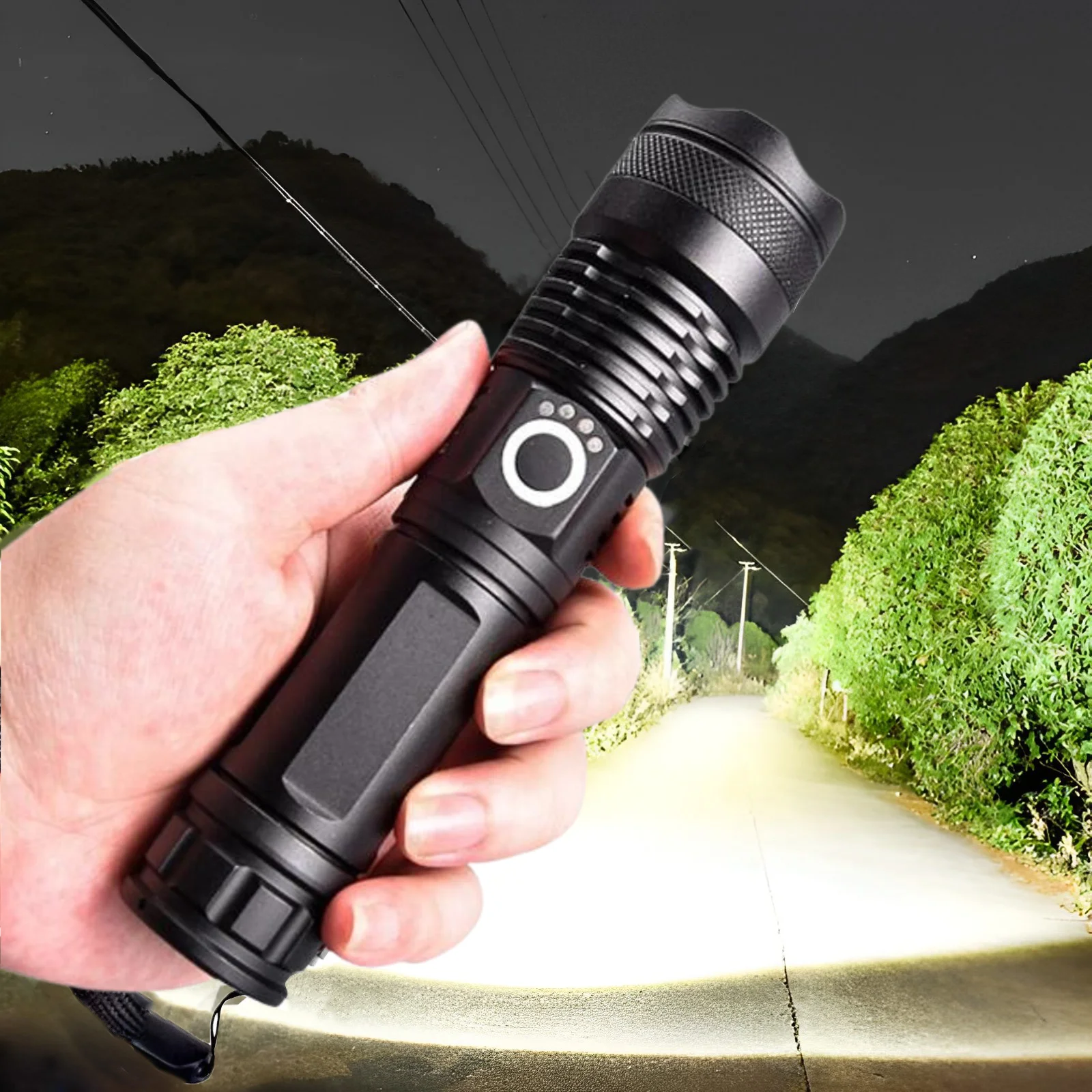 USB Powerful Flashlight Torch — Wrapango