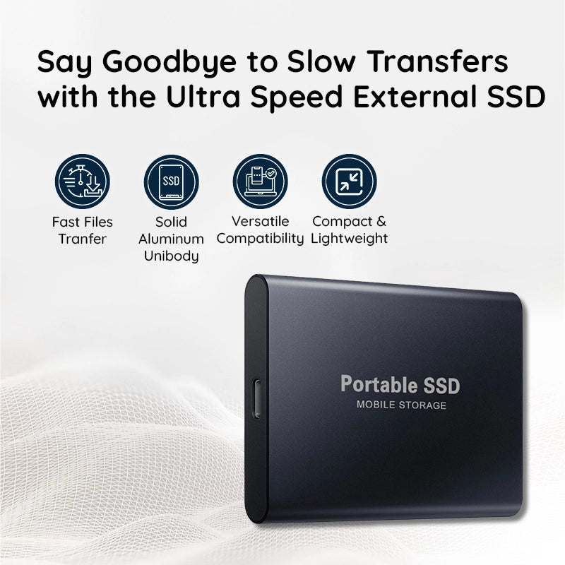 30TB Ultra Speed External SSD — Wrapango