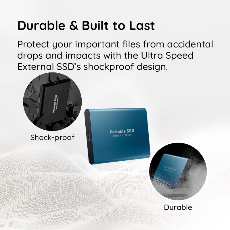 30TB Ultra Speed External SSD — Wrapango