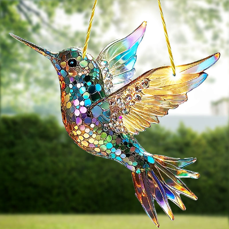 Unique Hummingbird Suncatcher — Wrapango