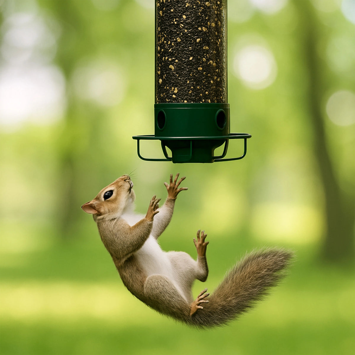 Flipper Squirrel Proof Bird Feeder — Wrapango